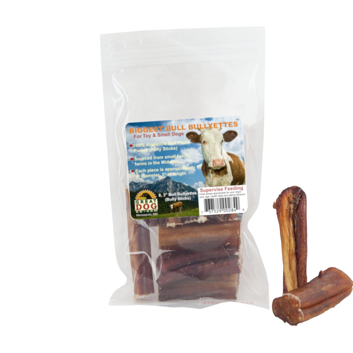 GREAT DOG Beef Dog Treats, Chews & Bones – All-Natural, USA Sourced ...